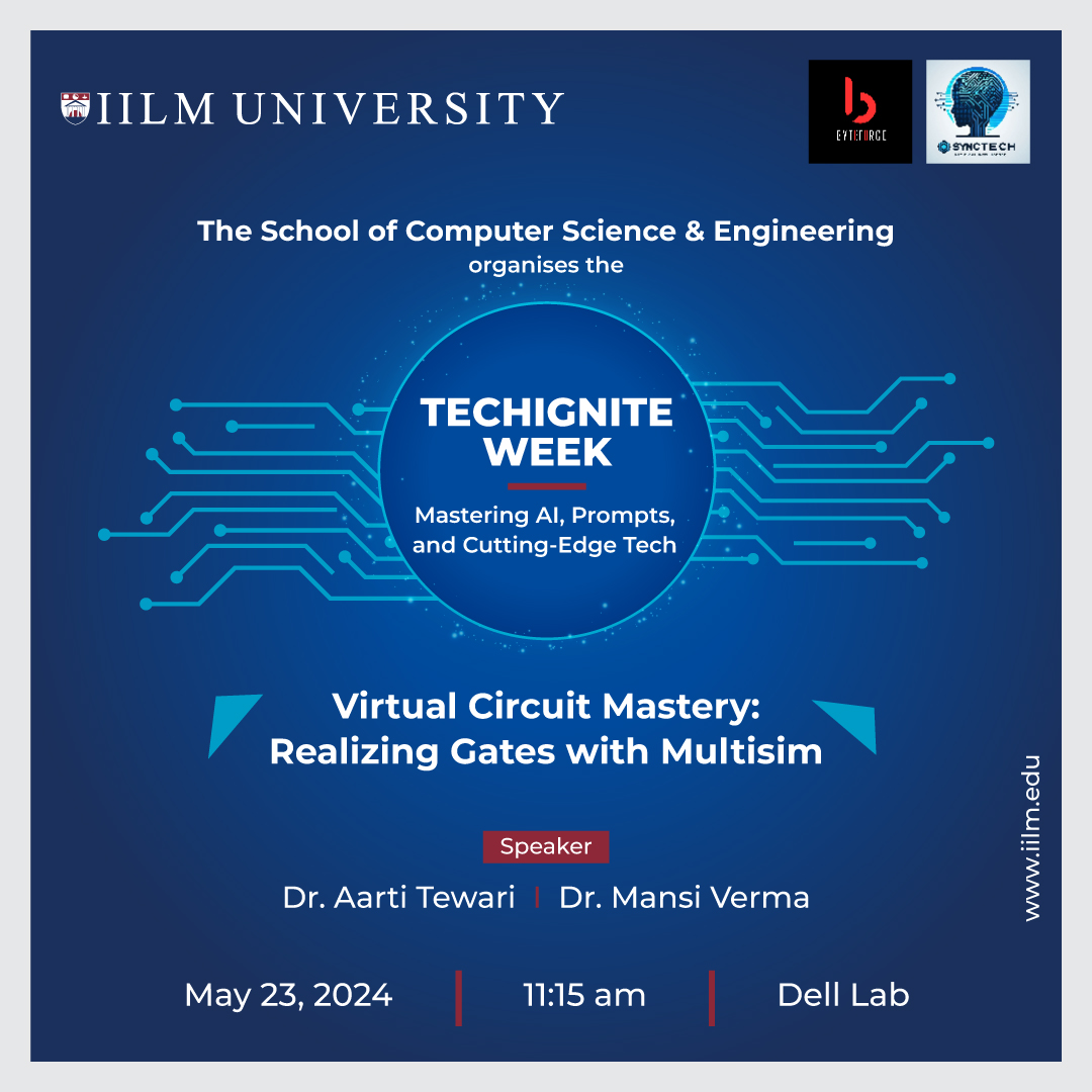 Virtual Circuit Mastery Realizing Gates with Multisim | IILM University ...