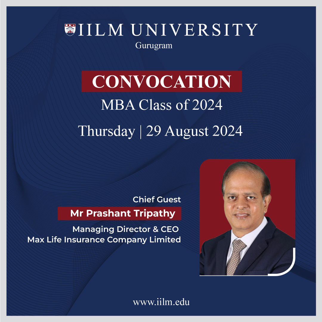 Convocation MBA Class of 2024 | IILM University, Gurugram