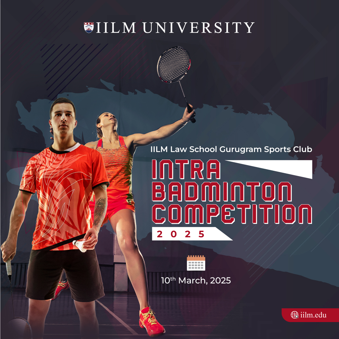 Intra Badminton Competition 2025 | IILM University, Gurugram