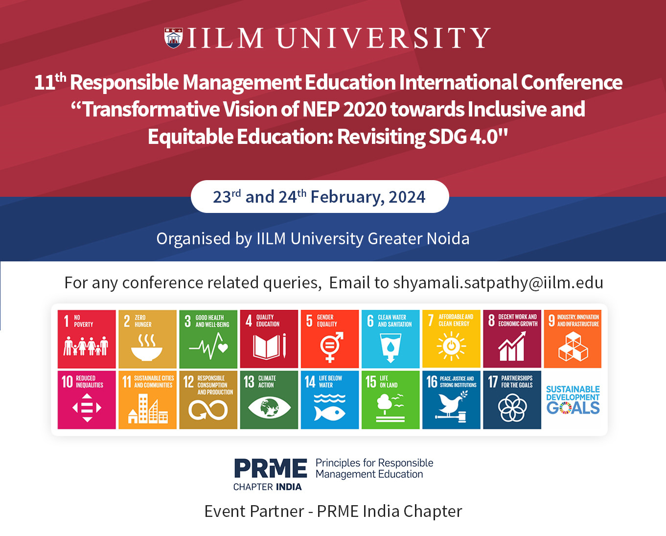 IILM 11th PRME International Conference Transformative Vision of NEP ... IILM 11th PRME International Conference Transformative Vision of NEP ...